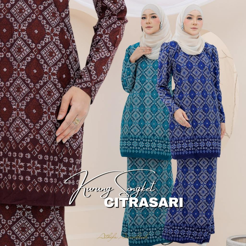 BAJU KURUNG CITRASARI by Athifa Azzahrah - Baju Kurung Moden Terbaru ...