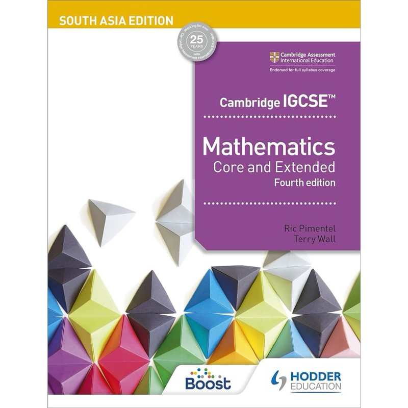 Cambridge IGCSE Mathematics Core and Extended - Coursebook | Shopee Malaysia