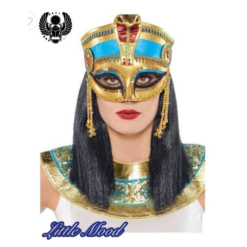 🇲🇾Ready Stock💥Egyptian Queen Cleopatra Accessories Party Eye Mask ...