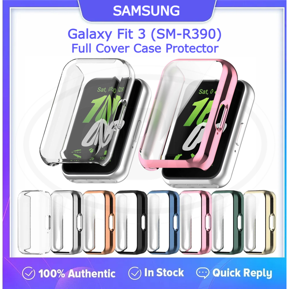 Samsung Galaxy Fit 3 / Fit3 / SM-R390 / R390 Sarung Full TPU Built‑in ...