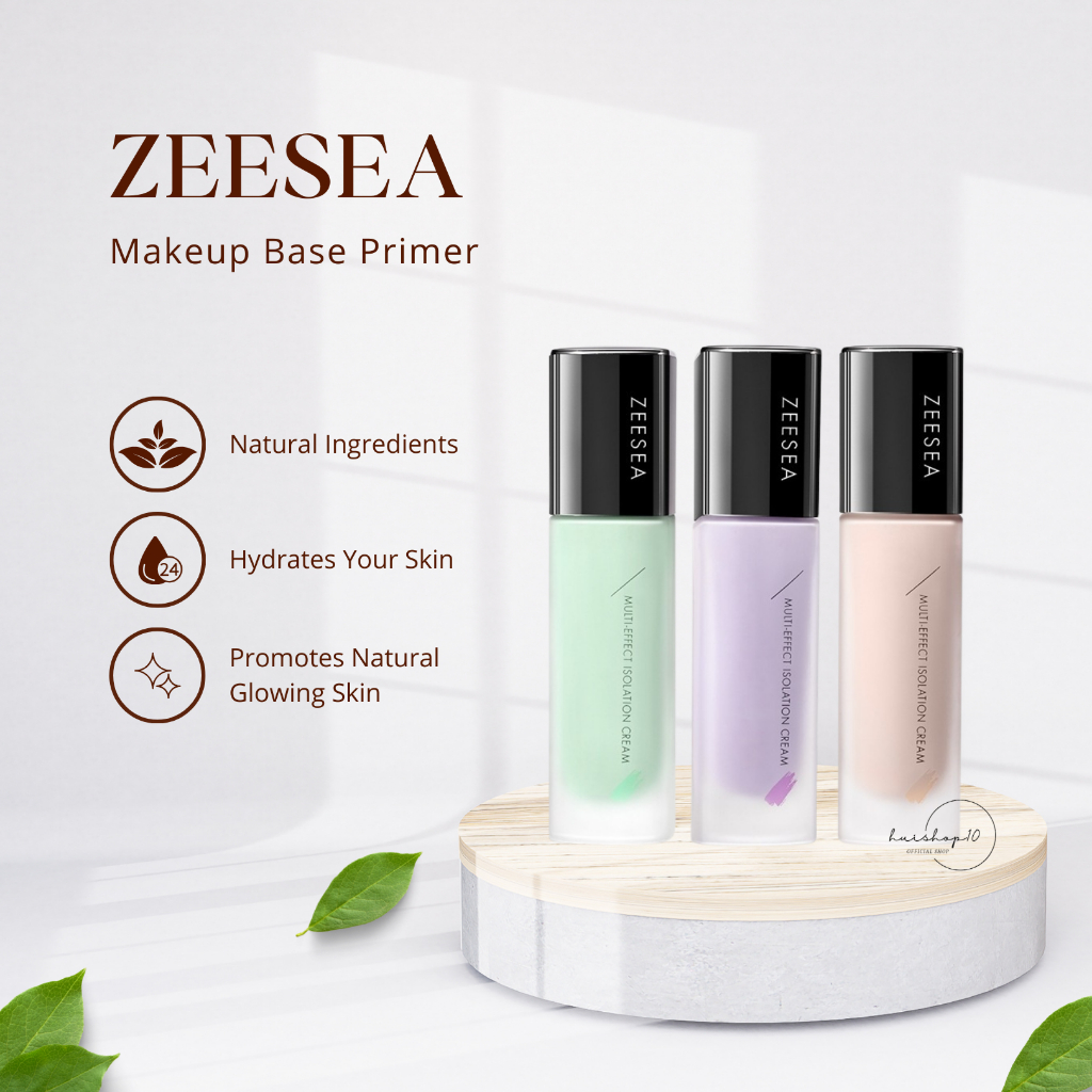 🔥READY STOCK🔥 ZEESEA Face Primer Makeup Base Primer Isolation Cream Concealer Tone-up 滋色隔离霜 ...