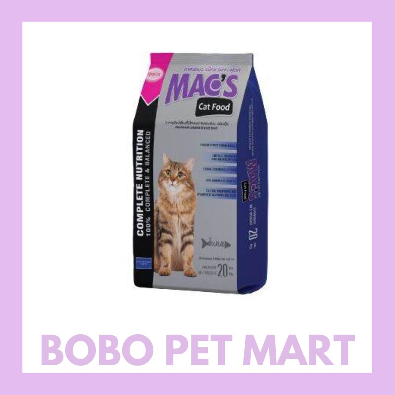 MAC'S CAT FOOD (TUNA) 7KG | Shopee Malaysia