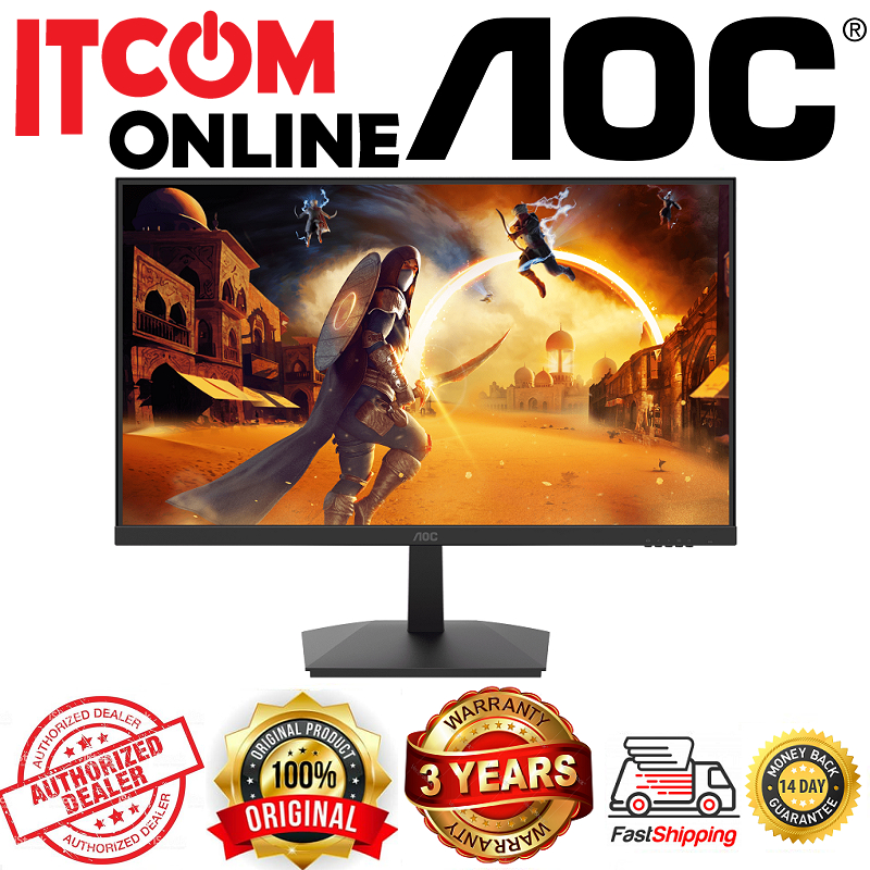 AOC 27" GAMING LED MONITOR (27G15N) VA/FHD/4MS/HDMI/DP/A/VESA/180HZ ...