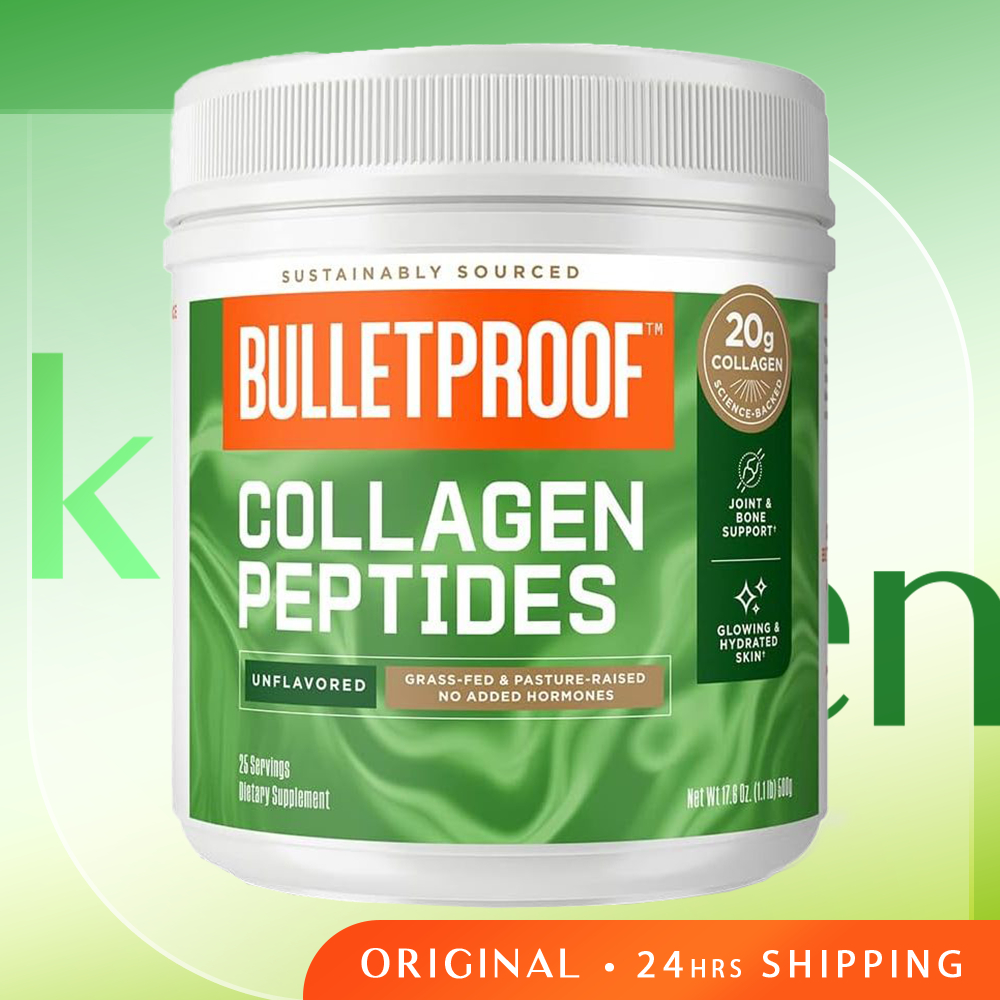 Bulletproof Unflavored Collagen Peptides Powder, Grass-Fed Collagen ...