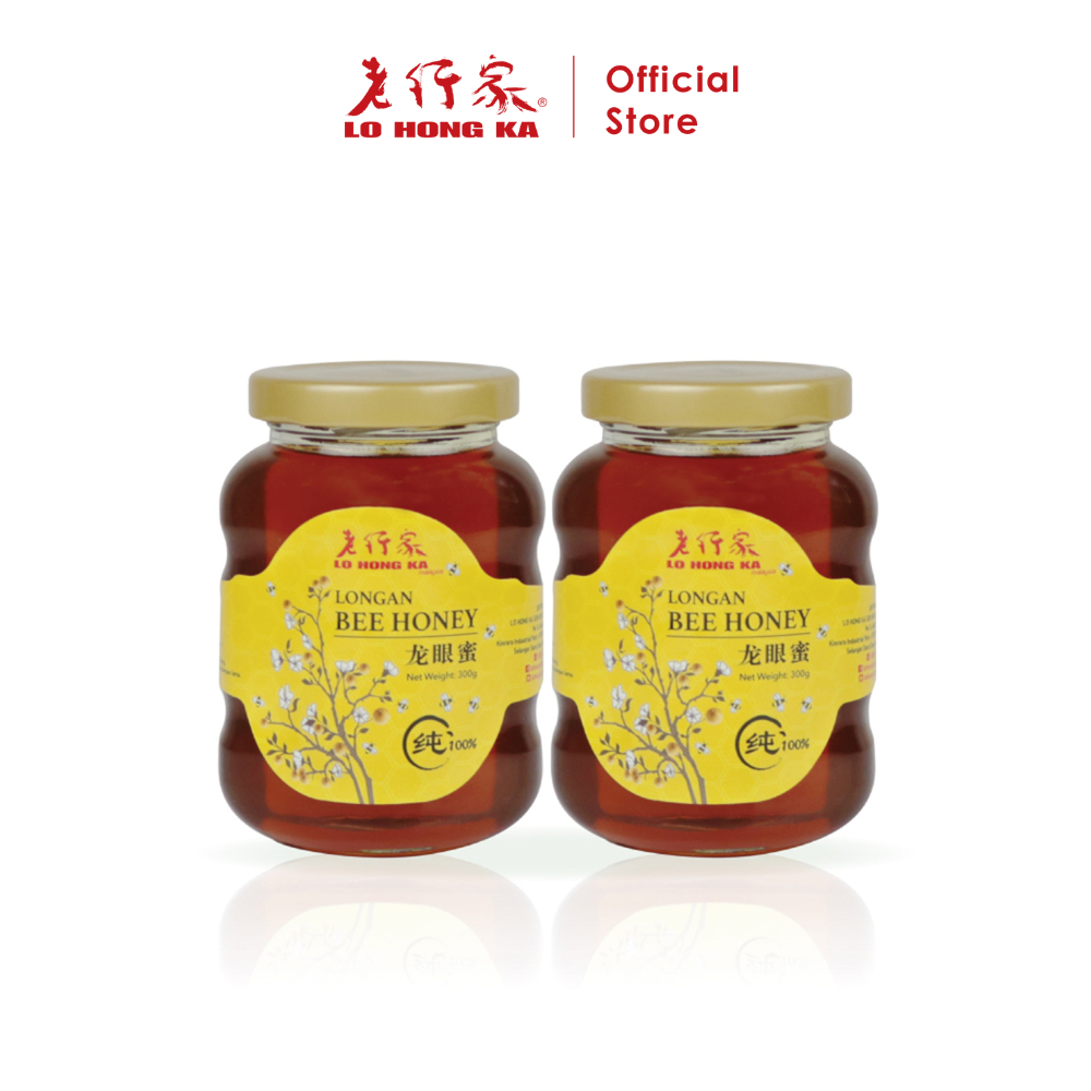 Lo Hong Ka Longan Bee Honey 老行家龙眼蜜配套 (300g x 2 Bottles) | Shopee Malaysia