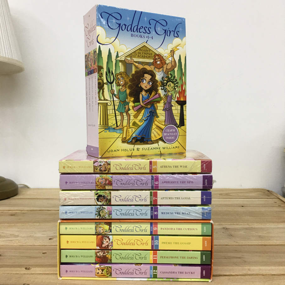 Goddess Girls Series (in set of 12 books) (Preloved) | Shopee Malaysia