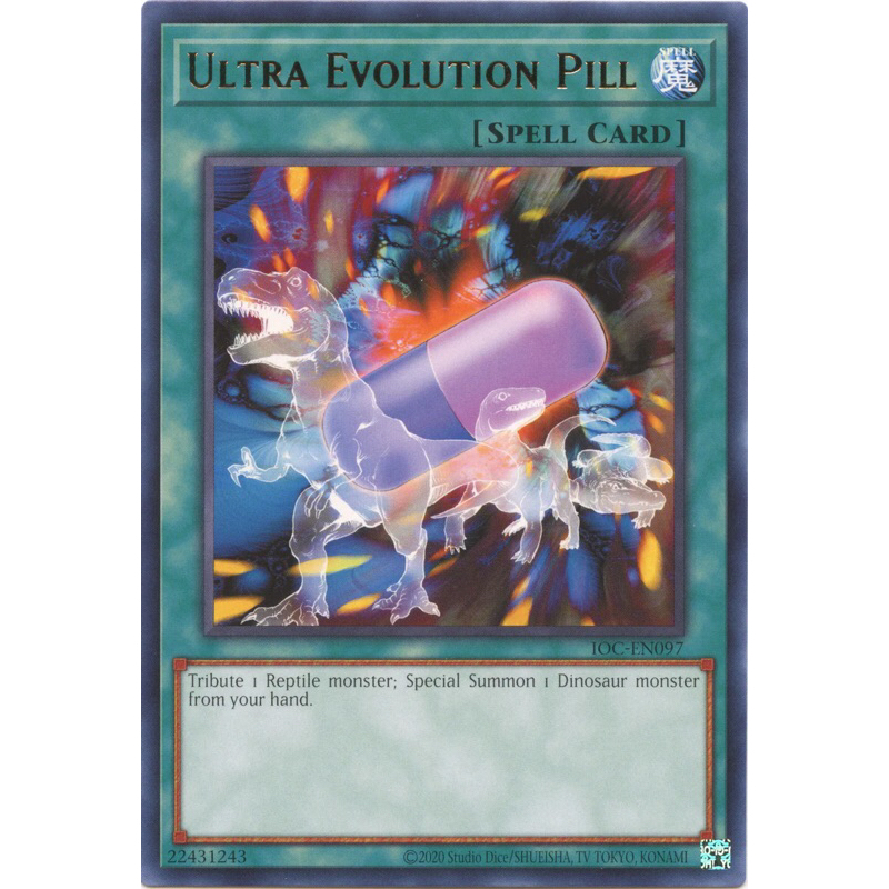 Yugioh Ultra Evolution Pill (25th Anniversary) [IOC-EN097] Rare ...