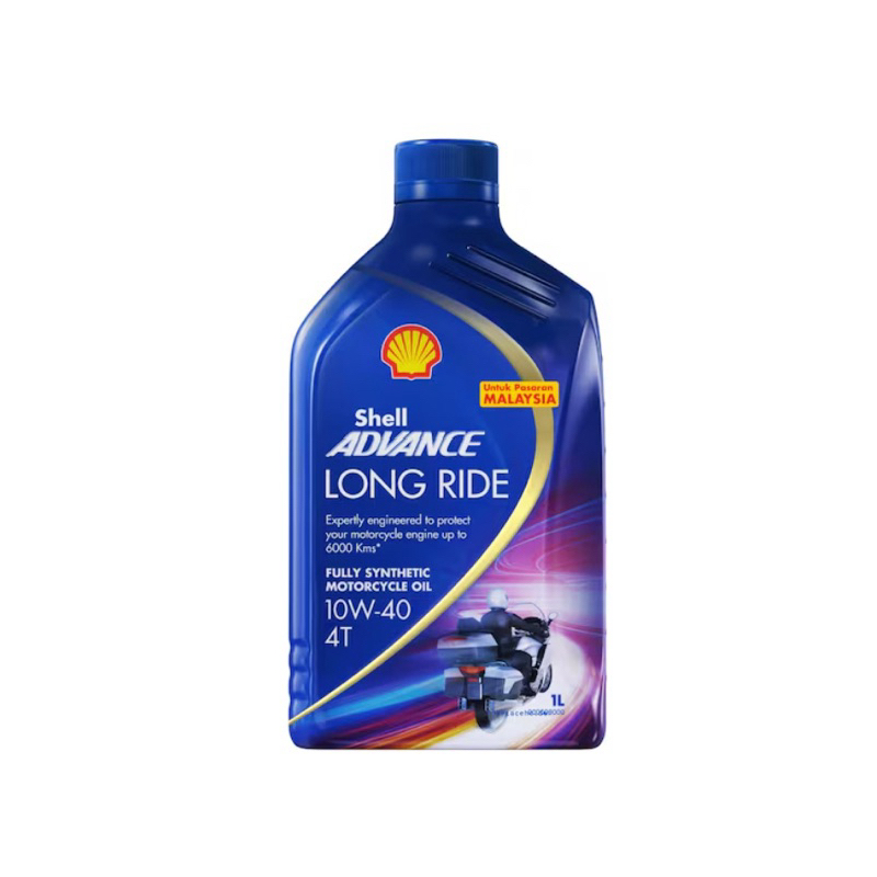 Shell Advance 4T Long Ride 10W-40 ( 100% original) Fully Synthetic ...