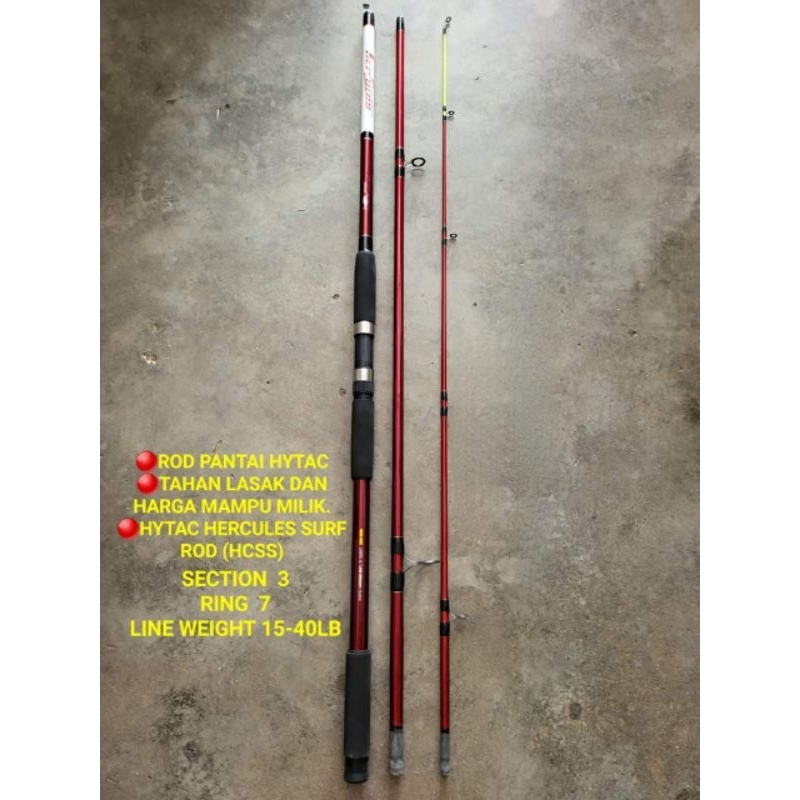 【ORIGINAL】HYTAC HERCULES JORAN PANCING PANTAI SURF ROD | Shopee Malaysia