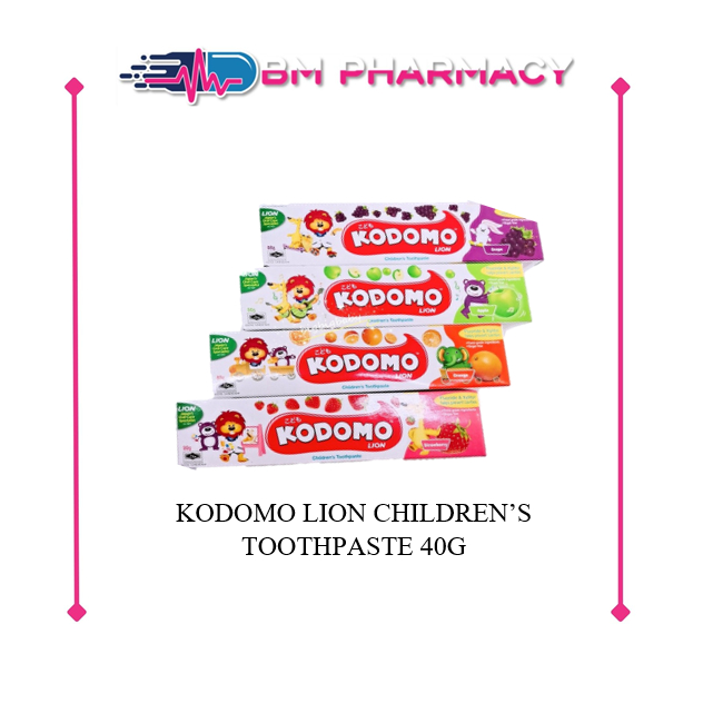 KODOMO CHILDREN'S TOOTHPASTE 40G | Shopee Malaysia