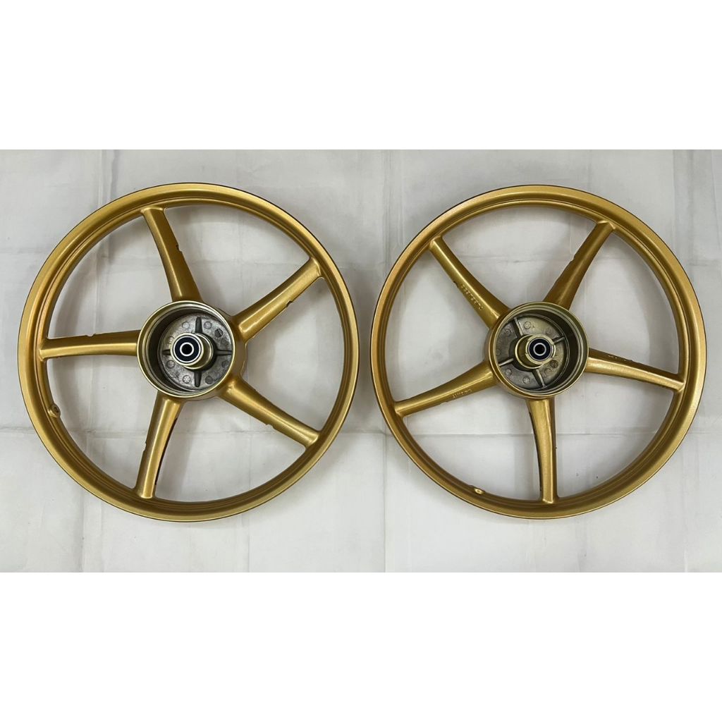 HONDA WAVE100 / EX5 DREAM ENKEI SPORT RIM 5 BATANG (GOLD) | Shopee Malaysia