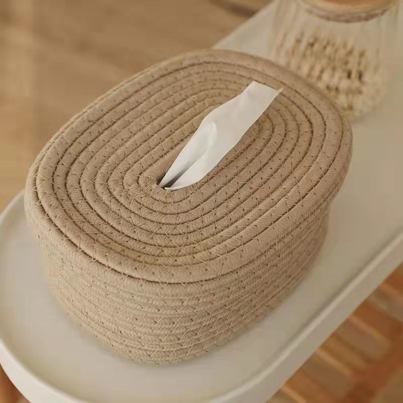 Nordic Style Tissue Box Paper Box Simple Japanese Style Rectangular ...