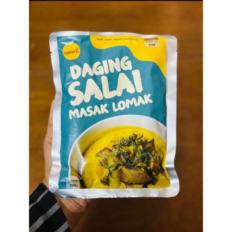 Daging salai masak lemak semat q (320g) | Shopee Malaysia