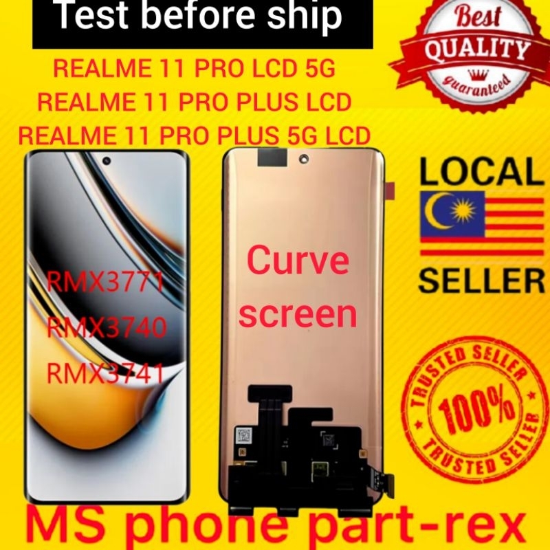 REALME 11 PRO LCD 5G REALME 11 PRO PLUS LCD REALME 11 PRO PLUS 5G LCD ...
