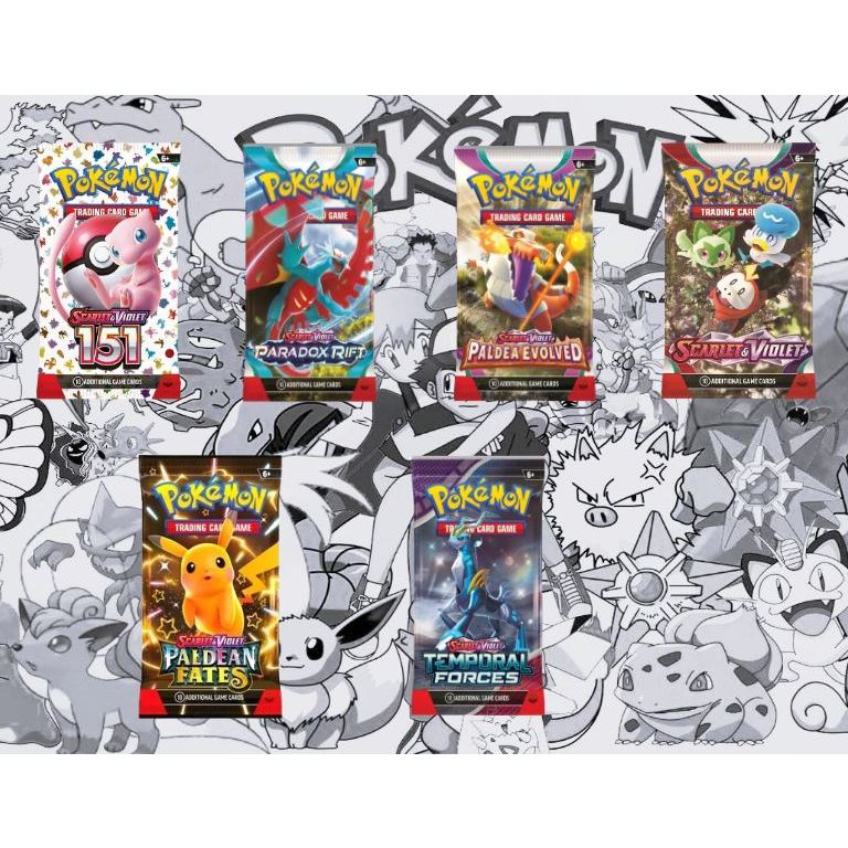 [live Rip] Pokemon Booster Packs Tcg Shopee Malaysia