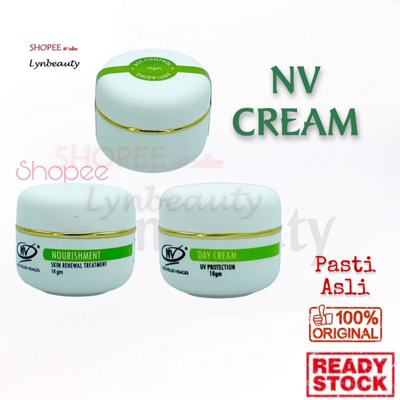 NOUVELLES VISAGES NV AGE CONTROL DAY & NOURISHMENT CREAM 10GM+ | Shopee ...