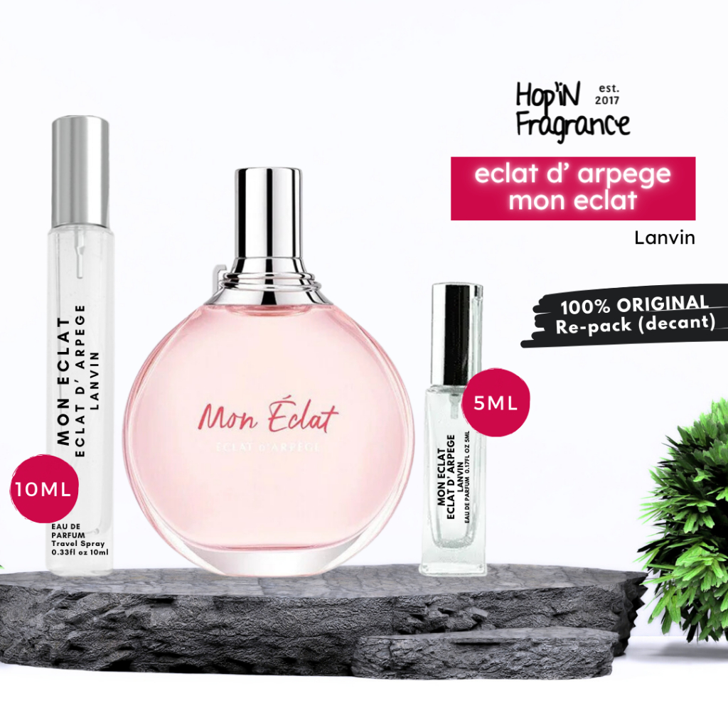 [ Decant ] Lanvin Eclat D'arpege Mon Eclat EDP 5ml/10ml Original Perfume Repack | Shopee Malaysia