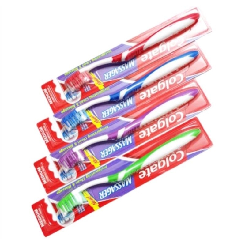 Colgate massager toothbrush medium compact head(1 pcs) | Shopee Malaysia