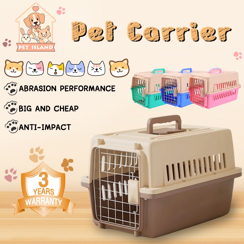 ️READY STOCK ️Pet Carrier Cat Carrier Sangkar Kucing Dog Carrier Pet ...