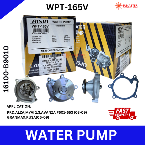 Aisin Water Pump Perodua Alza Myvi 1.3/1.5 Kembara Toyota Avanza f601 ...