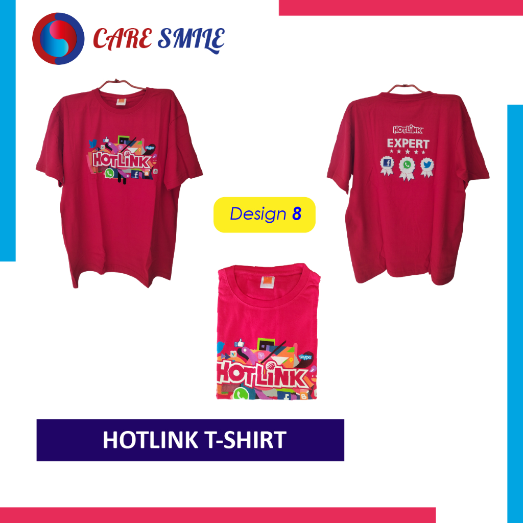 T-Shirt Hotlink Celcom Digi Limited Edition *While stock lasts | Shopee ...