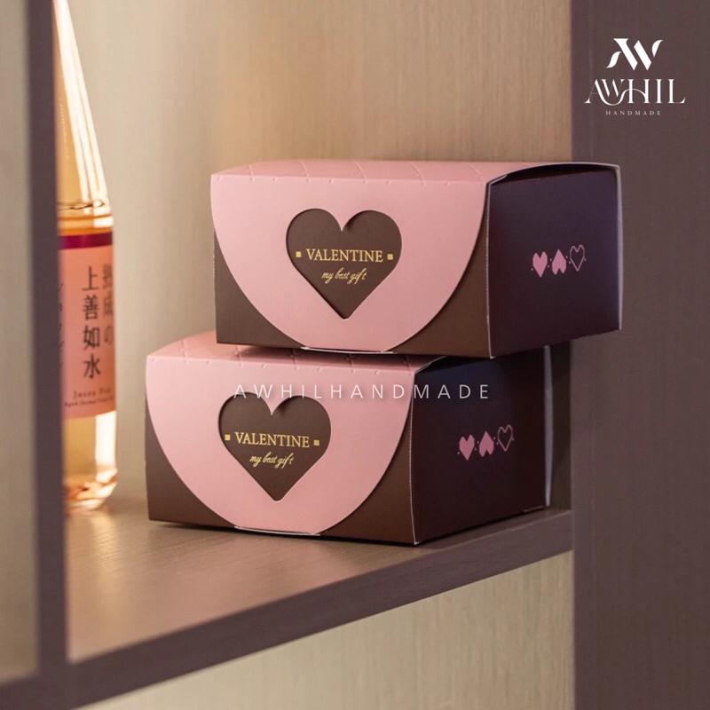 💗READY STOCK💗Premium Valentine Love Packaging Gift Box/Cookies box ...