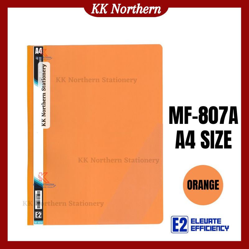 E2 A4 Management File MF-807A Fail Report (Extra Thick) Paper Fastener ...