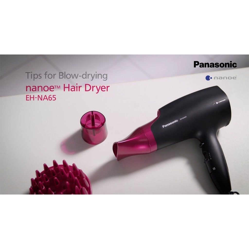 Panasonic nanoe hair dryer free diffuser set EH-NA65 吹风机 | Shopee Malaysia