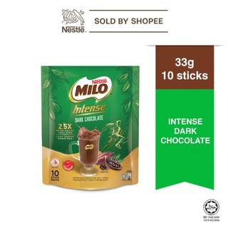 MILO Intense Dark Chocolate 33g x 10s (Halal) | Shopee Malaysia