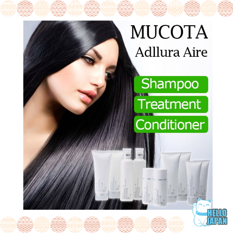 MUCOTA Adllura Aire Series / Shampoo / Treatment / Leave-in Conditioner/Japan's high-end salon ...