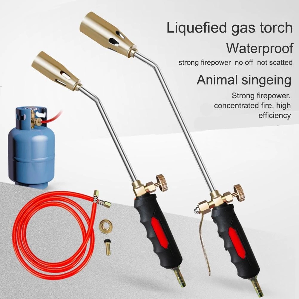 30mm-50mm Liquefied Gas Spray Gun Liquefied Gas Blow Blowtorch Flame ...