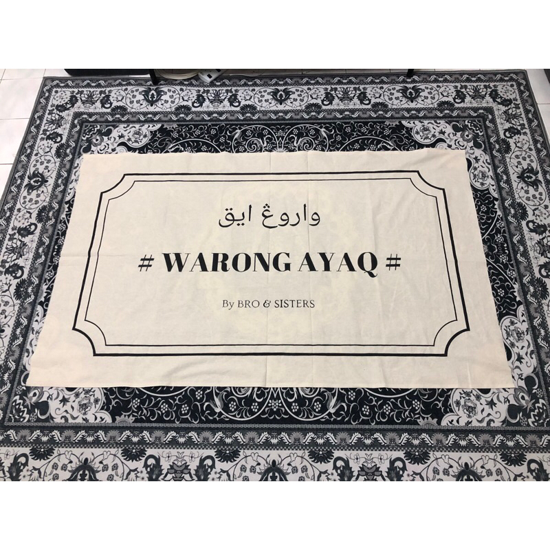kain banner tulisan jawi/rumi viral wedding signage murah | Shopee Malaysia