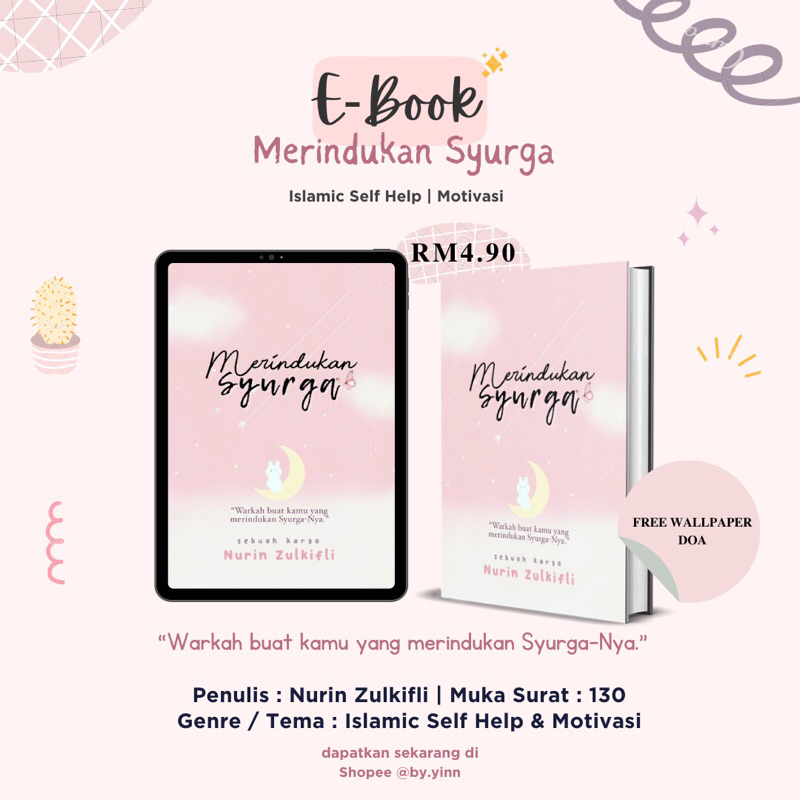 Ebook Merindukan Syurga | karya Nurin Zulkifli | 2022 | Buku Digital ...