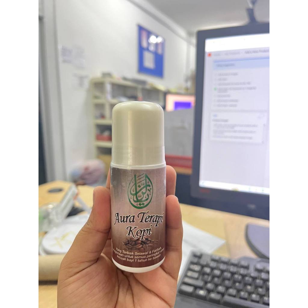 AURA TERAPI KOPI COLLAGEN AURA TERAPI LOGO HIJAU AURA TERAPI RAWAT MASALAH SAKIT KEPALA ...