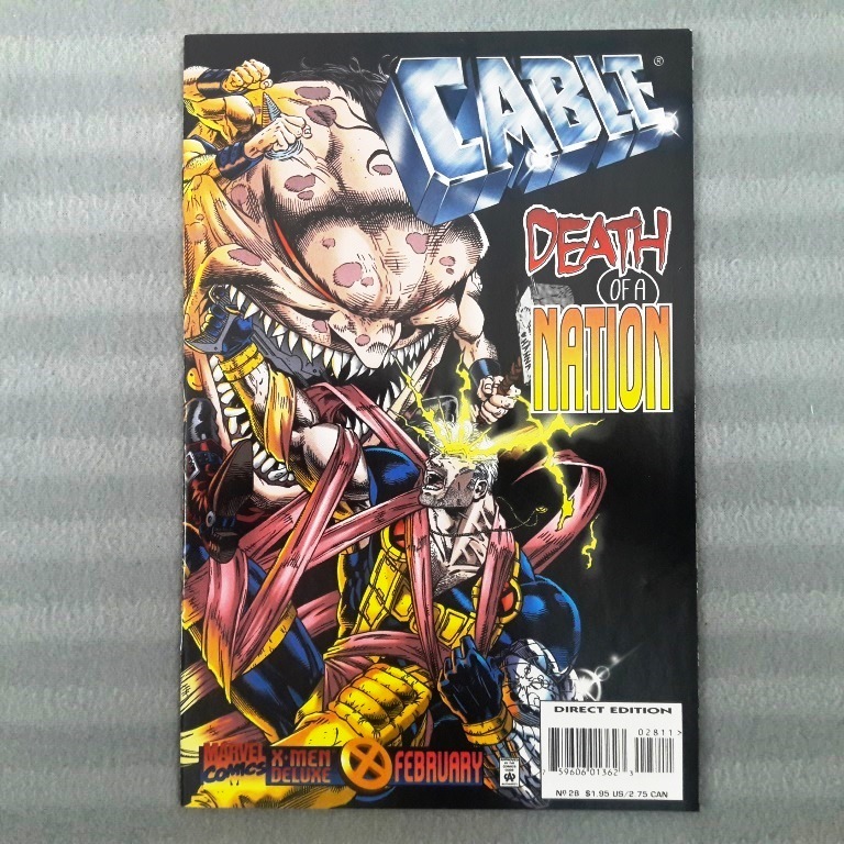 Cable #28 (1st Series) Marvel Comics (X-Men) Ian Churchill, Jeph Loeb ...