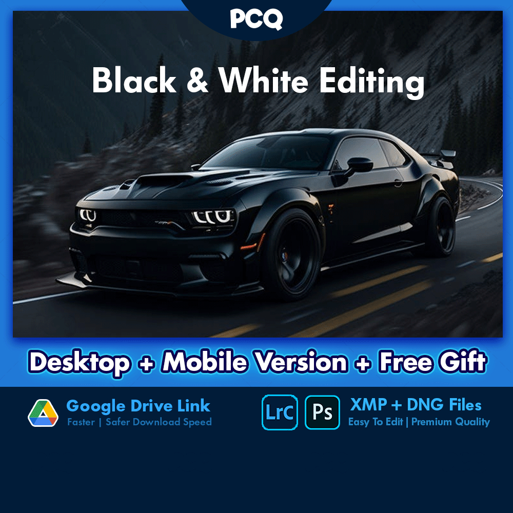 [LR Preset] Black White Car Lightroom Preset | Shopee Malaysia