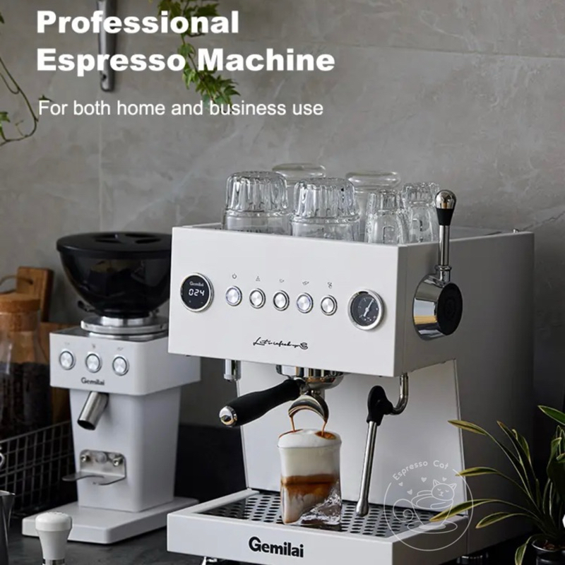 Gemilai CRM3026 Professional Espresso Machine For Commercial and Home ...