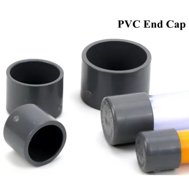 PVC Fitting End Cap 15MM 20MM 25MM 1/2 Inch 3/4 Inch 1 Inch | Shopee ...