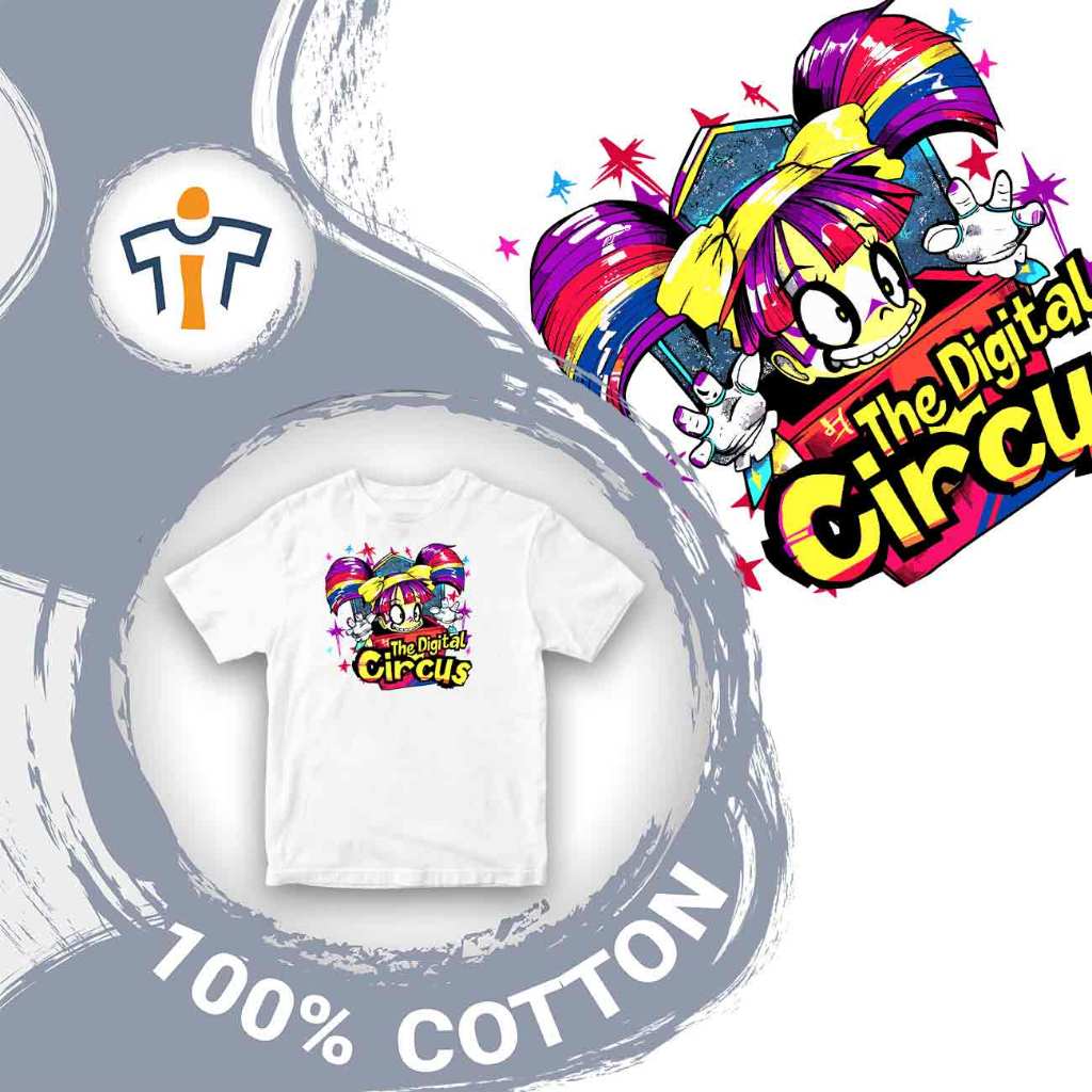Pomni The Amazing Digital Circus Tshirt Girl Dress Cloth Girls Fashion ...