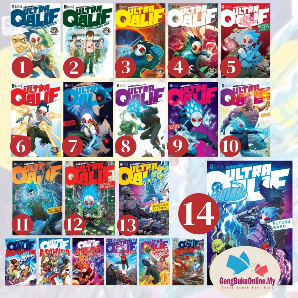 Komik Best Seller : Siri Komik Ultra Qalif | Bophairy | Komik-M ...