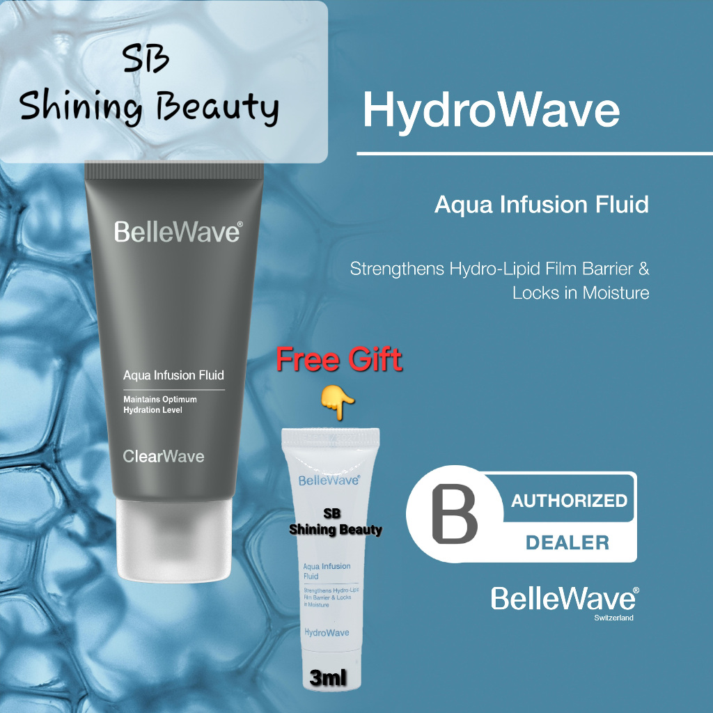 BELLEWAVE Aqua Infusion Fluid 35ml ( Hydrowave )( EXP : 04 / 2028 ...