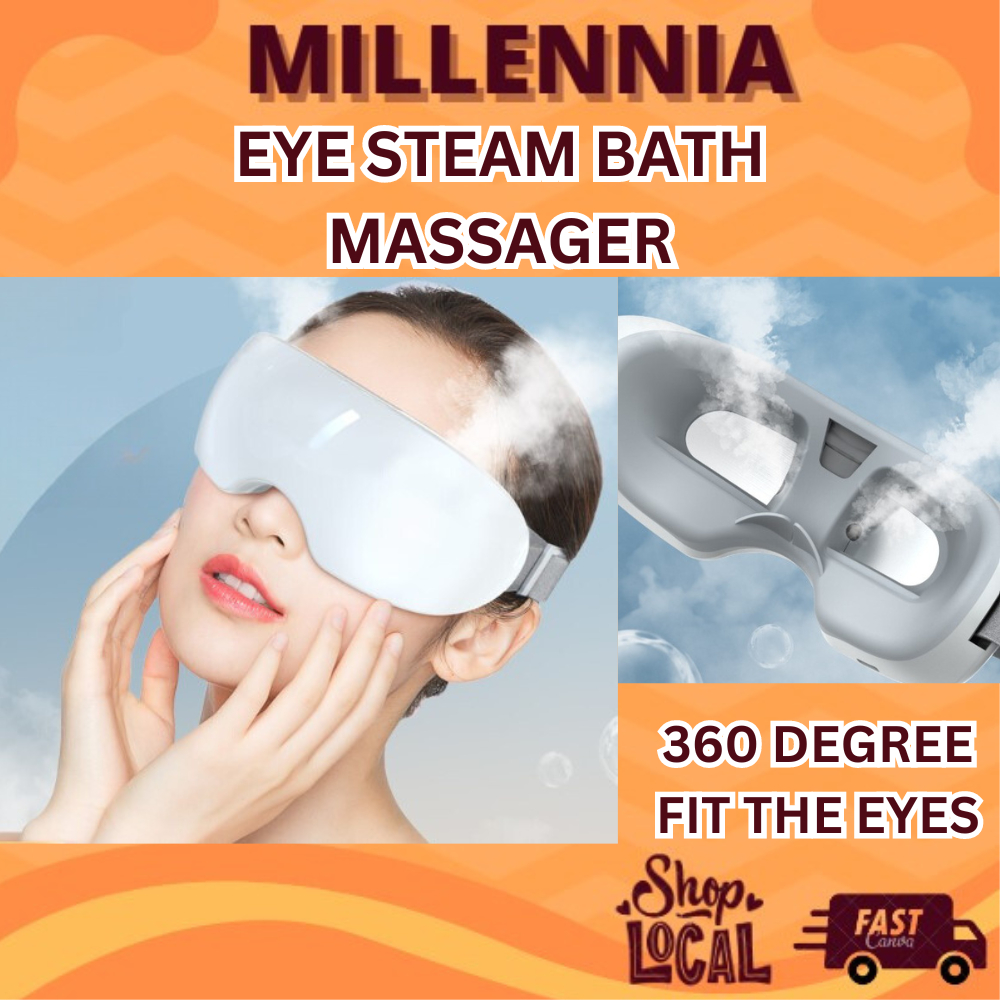 Portable Steam Hot Compress Eye Massager Electric With Nano Eye Steamer ...