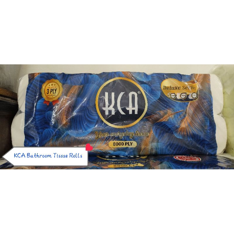 KCA Bathroom Tissue Roll (10 Rolls) 3ply x 8000ply | Shopee Malaysia