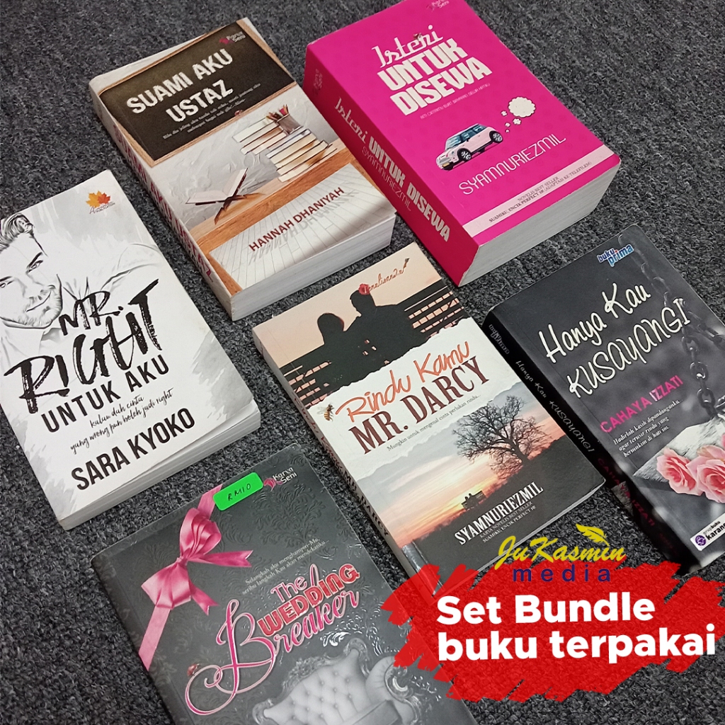 Buku Novel Terpakai Set Bundle | Shopee Malaysia