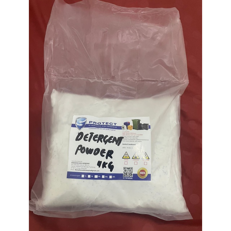 DETERGENT POWDER PROTECT BOOSTER PERFUME PACK 4KG | Shopee Malaysia