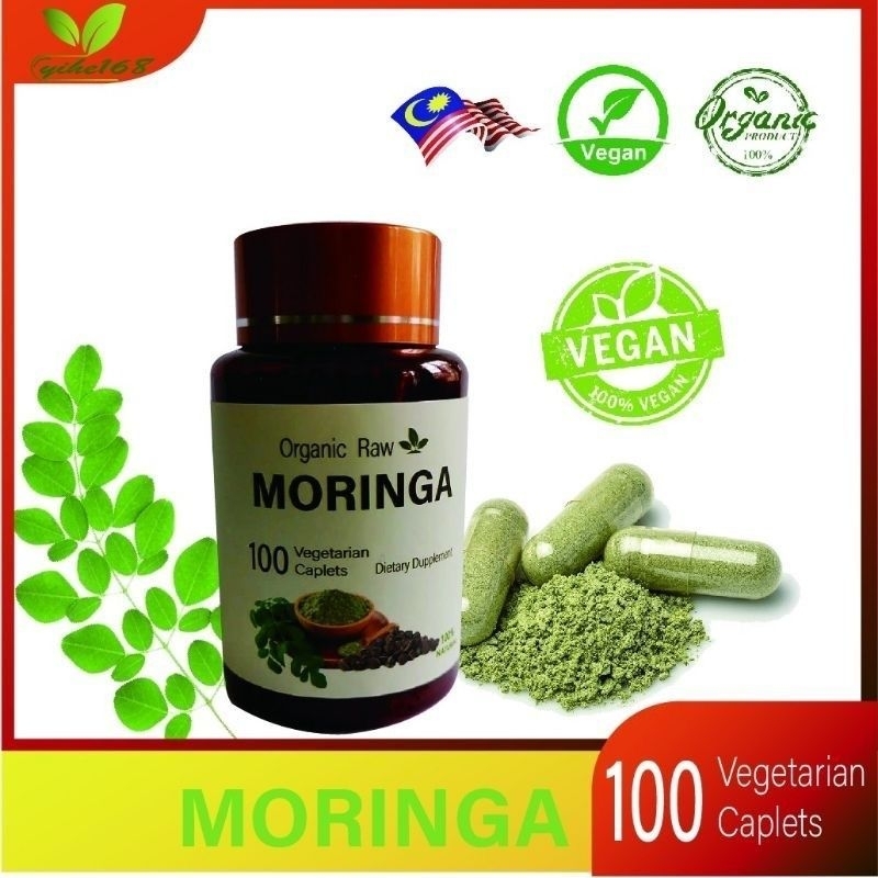 moringa/capsule 100biji 100% original | Shopee Malaysia