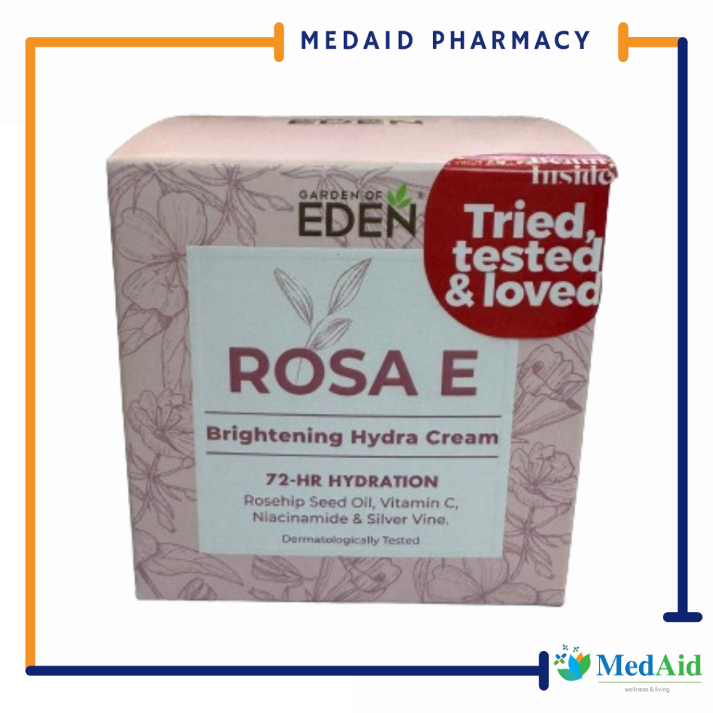Garden of Eden Rosa E Brightening Hydra Cream 50g | Shopee Malaysia
