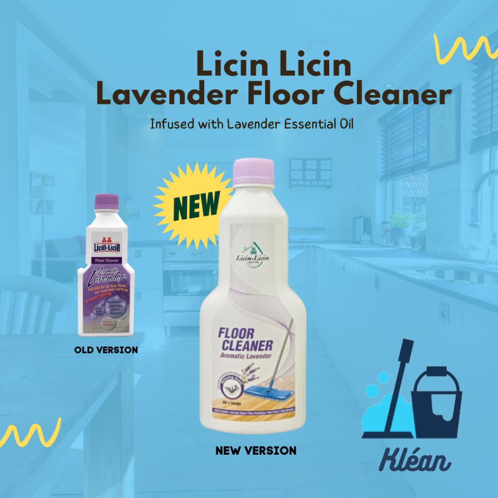 晶晶 Licin Licin Lavender Floor Cleaner ( 900ml ) * READY STOCK | Shopee ...