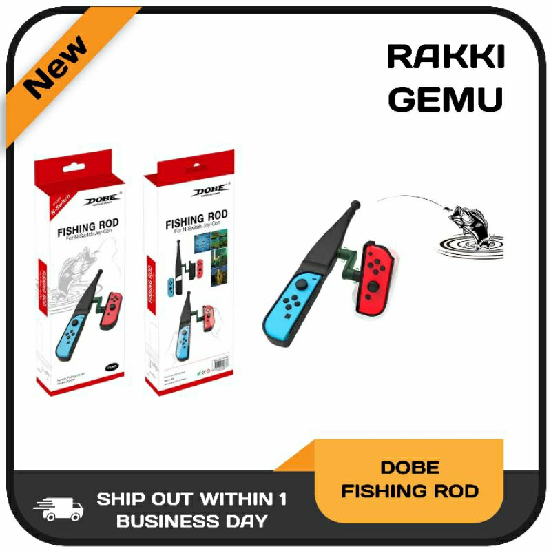 DOBE Fishing Rod for Nintend Switch for Joy-ConController Auxiliar ...