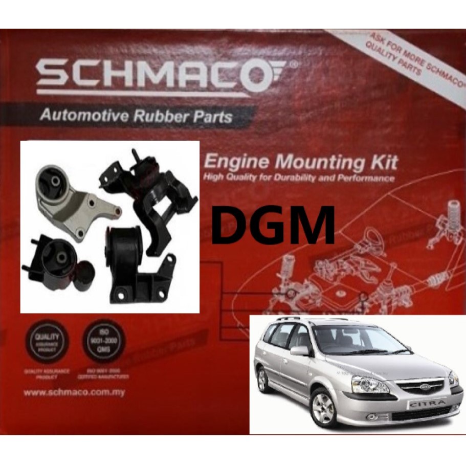 SCHMACO Naza Citra 2.0 2005-2012 Auto Engine Mounting Set (1Year ...